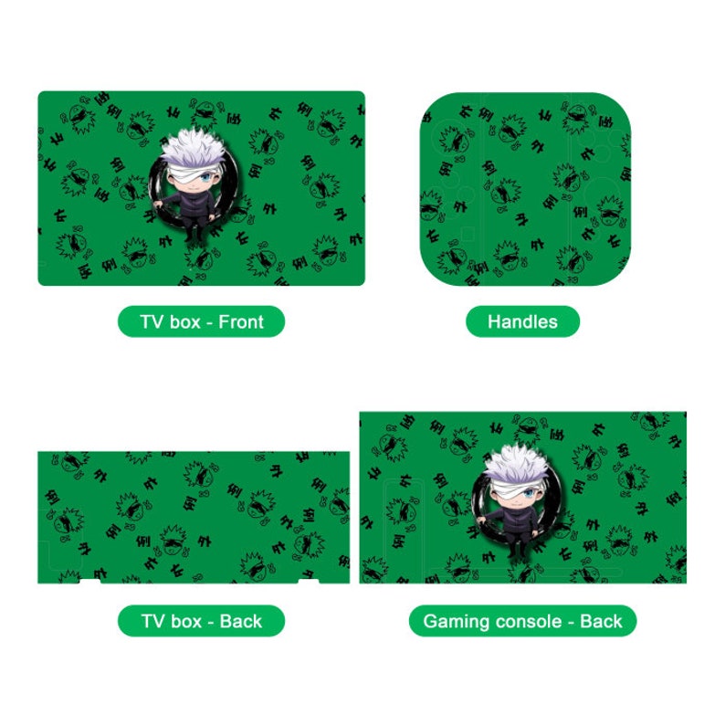 Gojo Nintendo Switch OLED Joycon Custom Wrap 3M Vinyl - Etsy