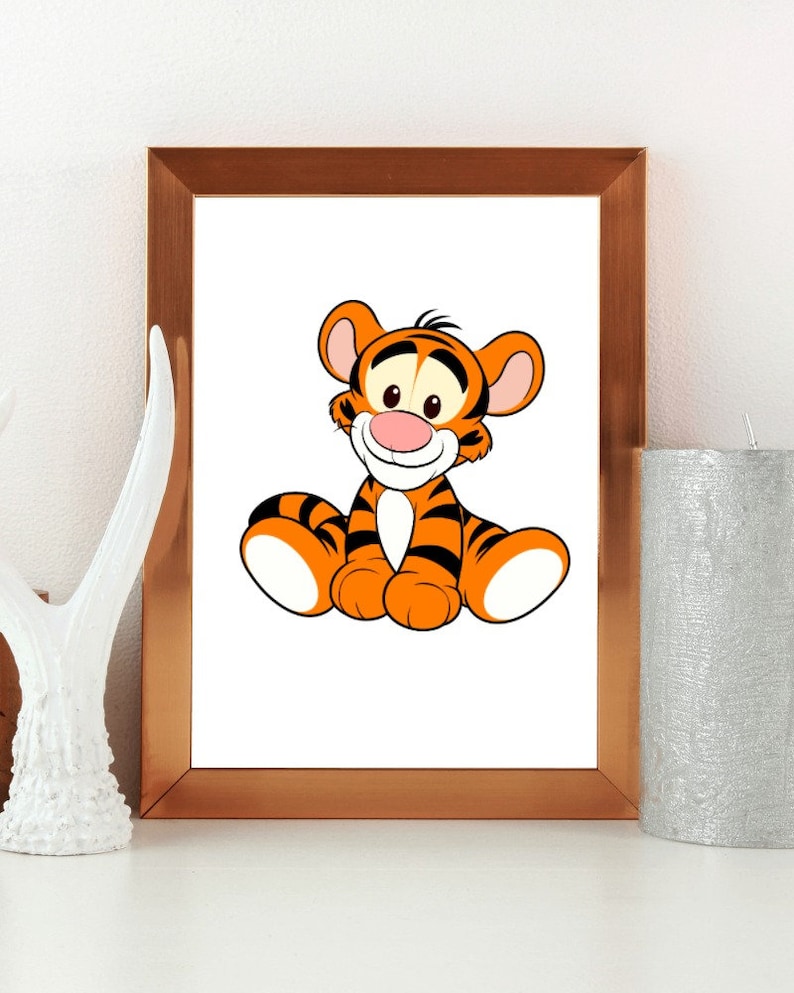 Tigger SVG: Winnie the Pooh Craft, DIY Cutting File (instant Download ...