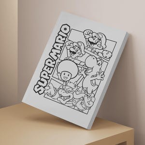 Super Mario Clipart: Retro Game SVG & PNG (digital Download) - Etsy UK