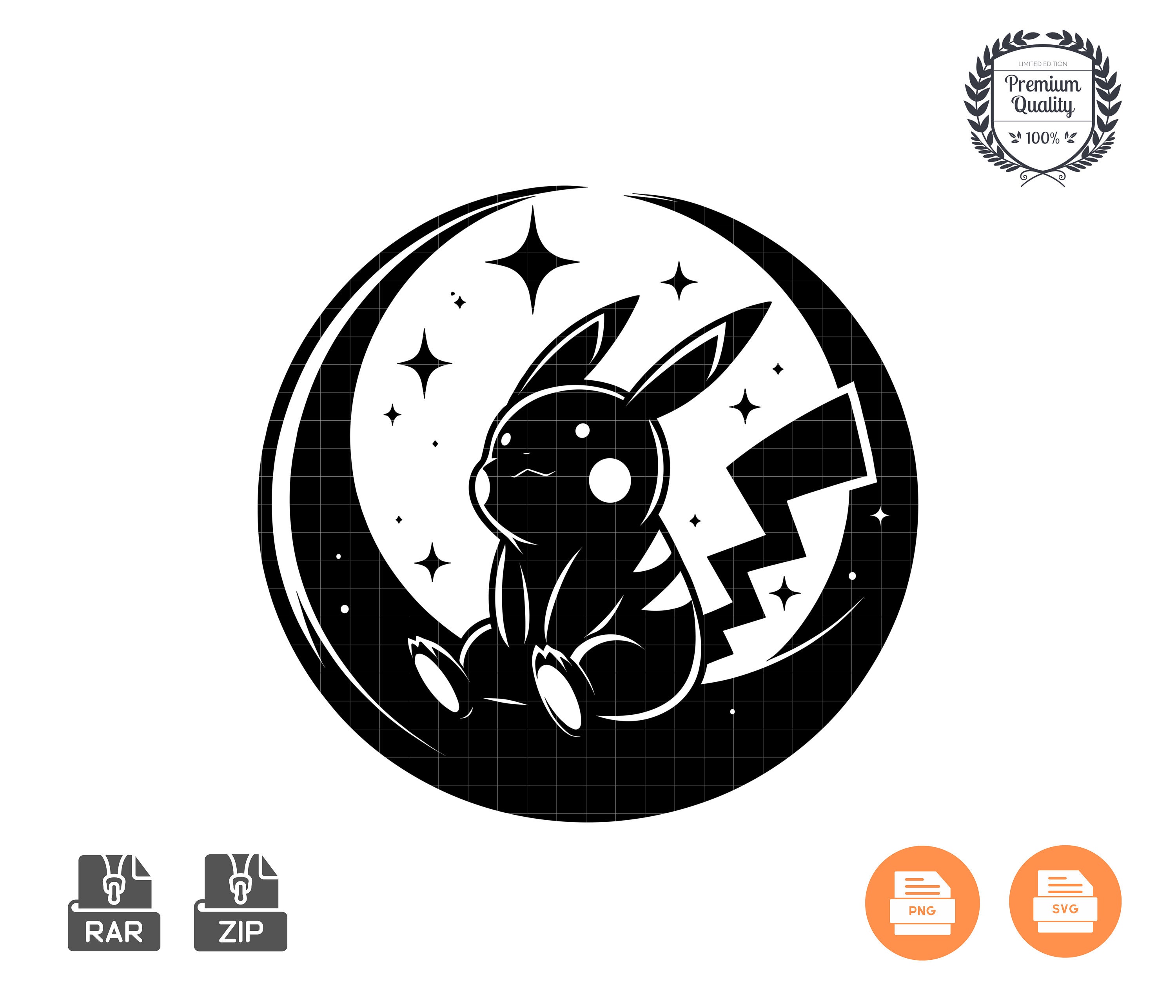 Pikachu Svg | Pokemon Svg | Pikachu Png| Silhouette Svg | Tumbler Svg ...