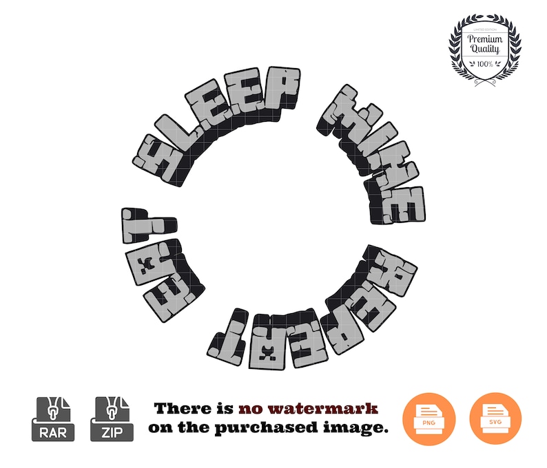 Eat Sleep Mine Repeat SVG , Gamer SVG , Minecraft T-shirt SVG , Eat ...