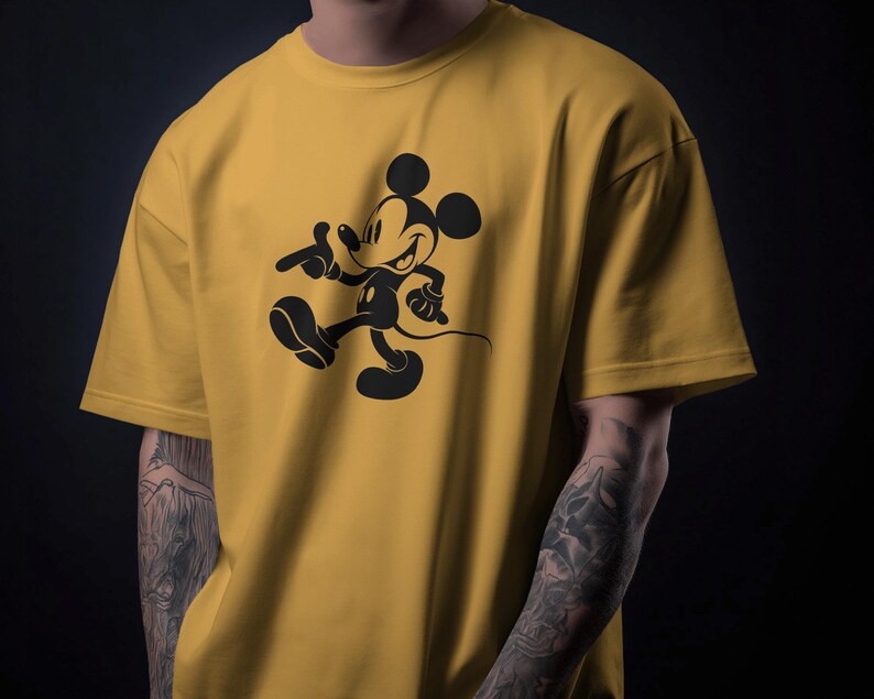 Mickey Mouse Dance SVG & PNG | Cricut, Silhouette (digital Download) - Etsy