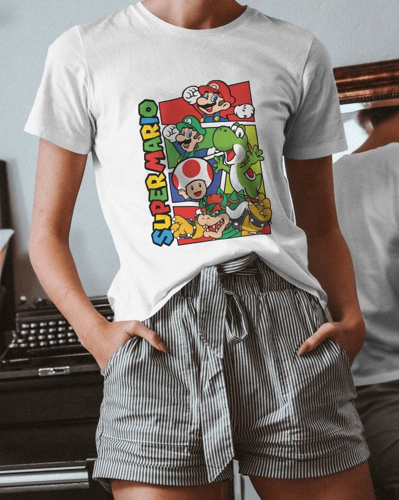Super Mario Bros Clipart: Retro Game SVG & PNG (digital Download) - Etsy