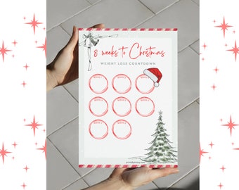 12 Week Weight Loss Countdown | Printable Weight Loss Countdown ...