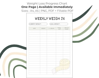 12 Week Weight Loss Countdown | Printable Weight Loss Countdown ...