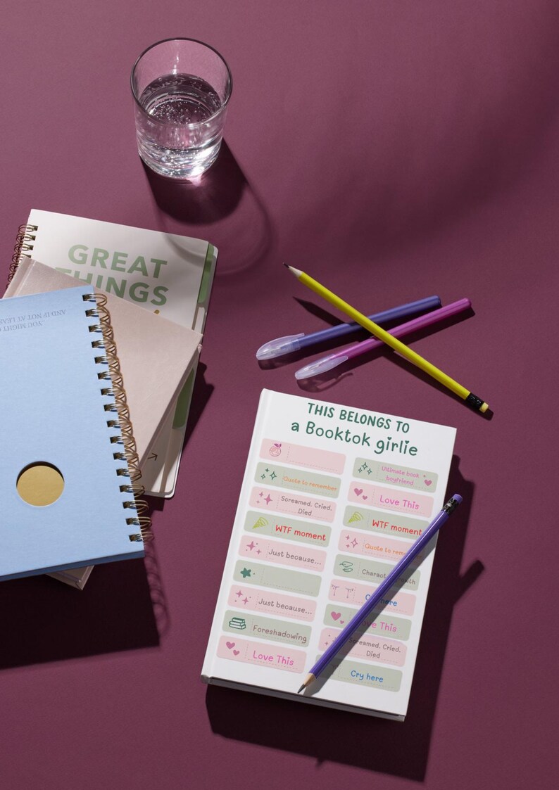 Booktok Annotation Kit . Printable Sticky Tabs | Digital Book ...