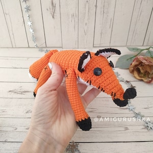 Stuffed Fox Plush the Little Prince Amigurumi PATTERN for Baby Boy Gift ...