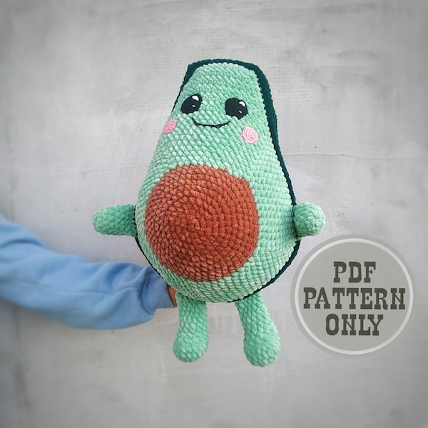 Avocado Plush - Etsy
