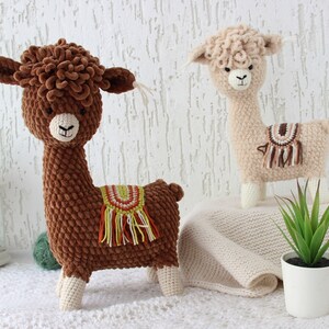 Llama Stuffed Animal Crochet PATTERN Gifts Amigurumi Pattern No Drama ...