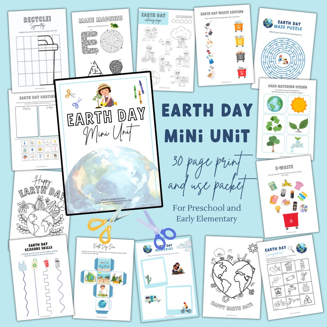 Earth Day Mini Unit - Etsy