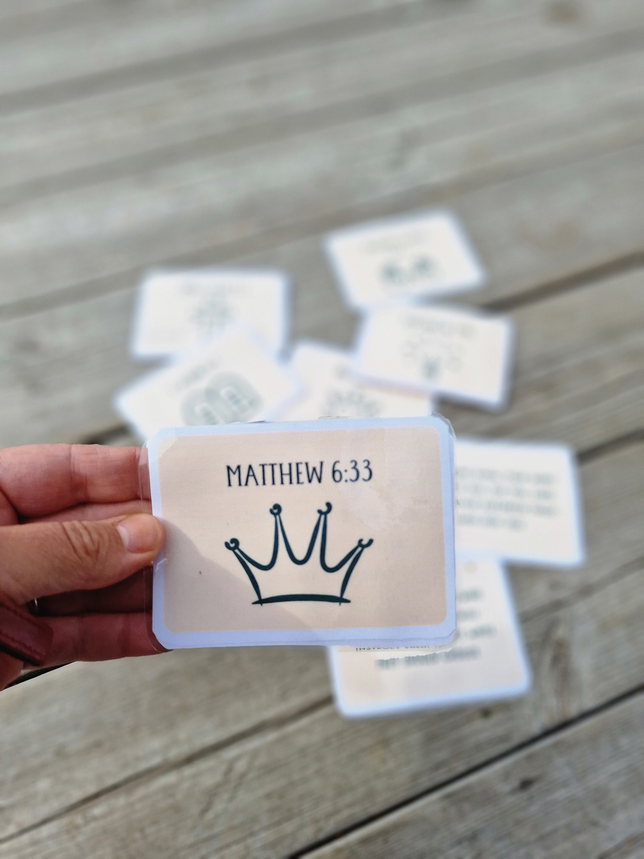 Bible Memory Verse Cards - Etsy