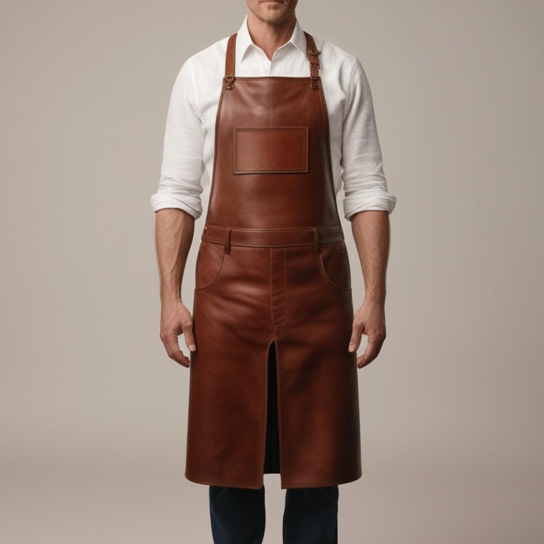 Leather Apron With Split Leg Design for Metalwork Carpentry and ...