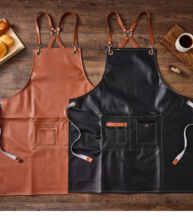 Personalized Leather Apron, Custom Birthday Gift for Him, Bartender's ...