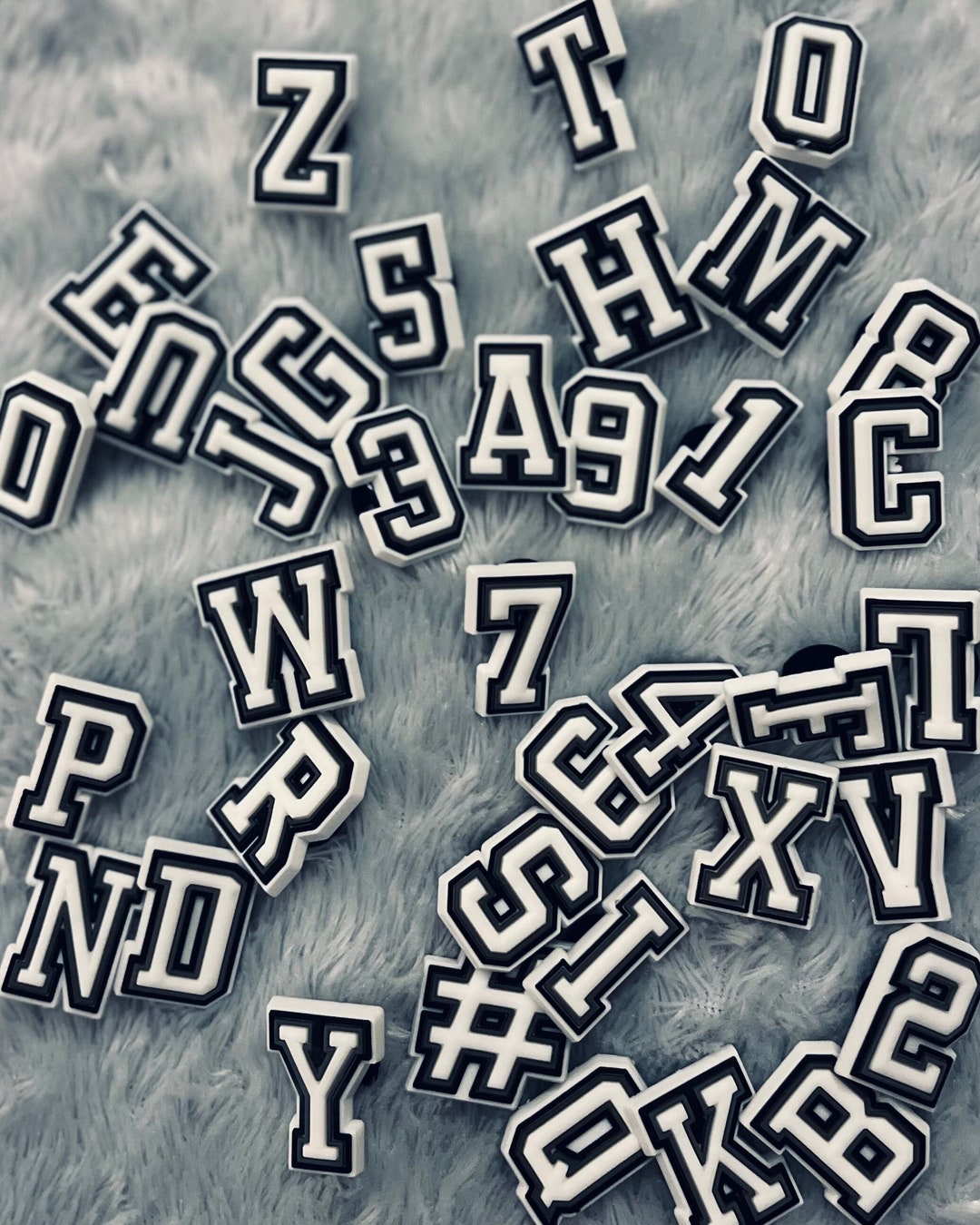 Jibbitz Croc Charms Letters and Numbers please Read - Etsy