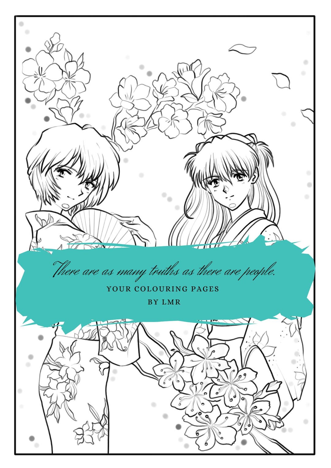 Neon Genesis Evangelion Coloring Pages, 50 Coloring Pages, Coloring ...