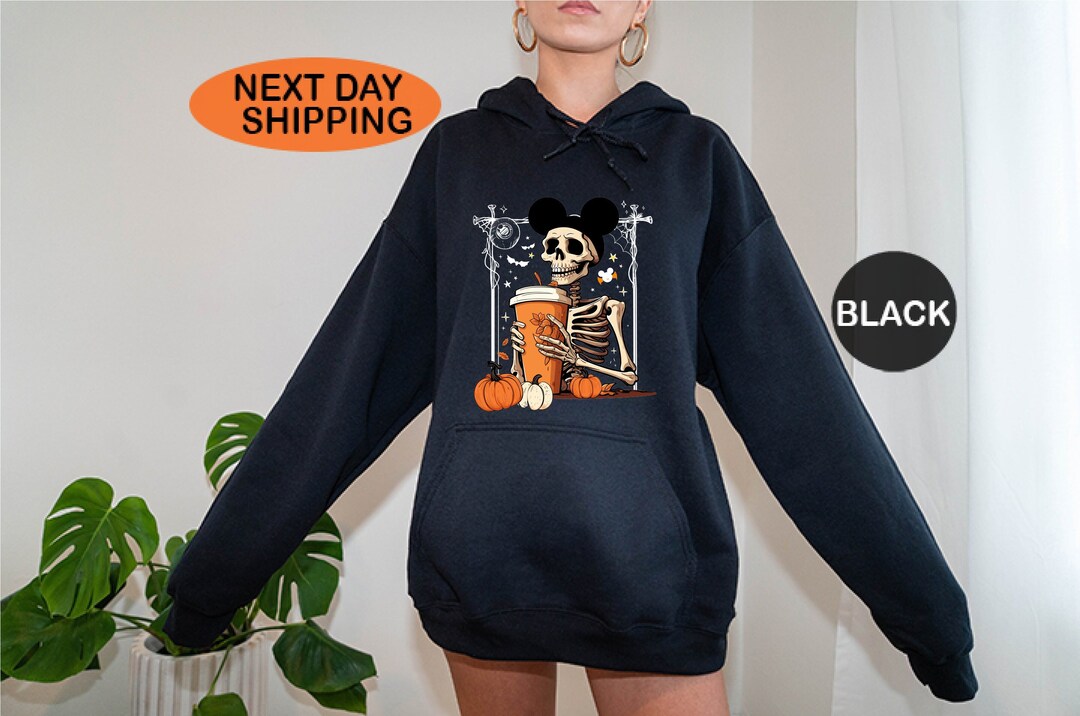 Retro Skeleton Coffee Hoodei, Funny Goth Barista Hoodei, Whimsigoth ...