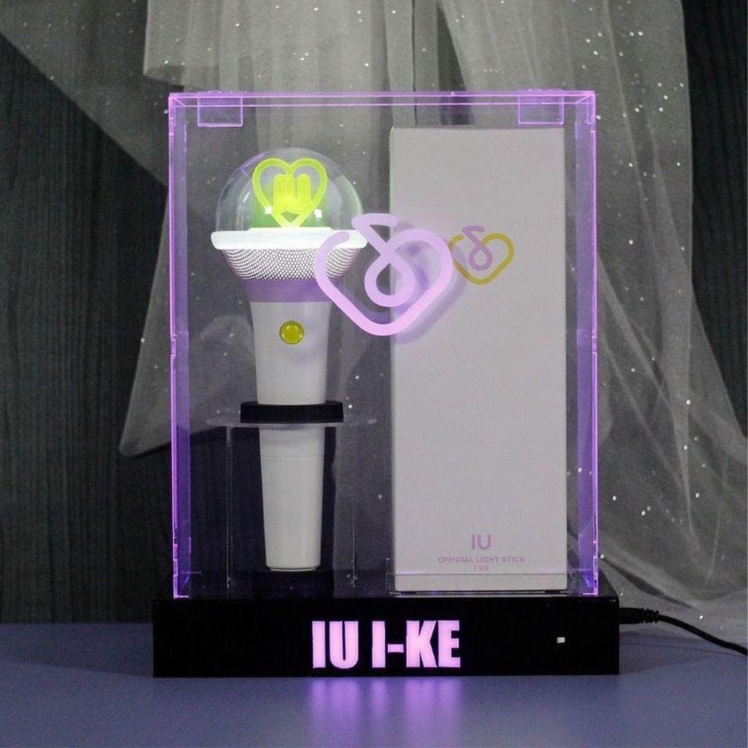 Lightstick Box IU Box Acrylic IU Box Display Lightstick IU - Etsy