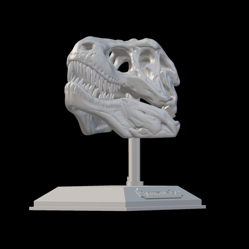 T-rex Dinasour STL Model Decor With 3D Print Stl Files and Ready to ...
