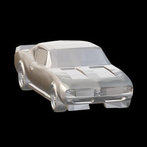 American Muscle Car STL Model Bundle: 3D Printable Collection (instant ...
