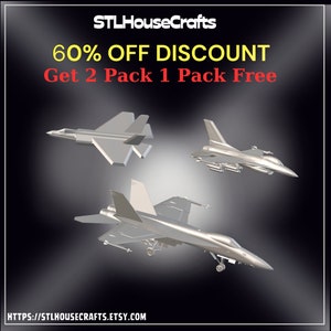 Army Plane STL Files: 3D Print Aircraft Collection (digital Download ...