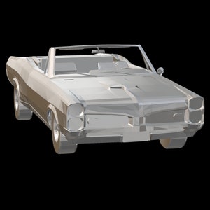 American Classic Car STL Bundle – Vintage Muscle Car 3D Print Models ...