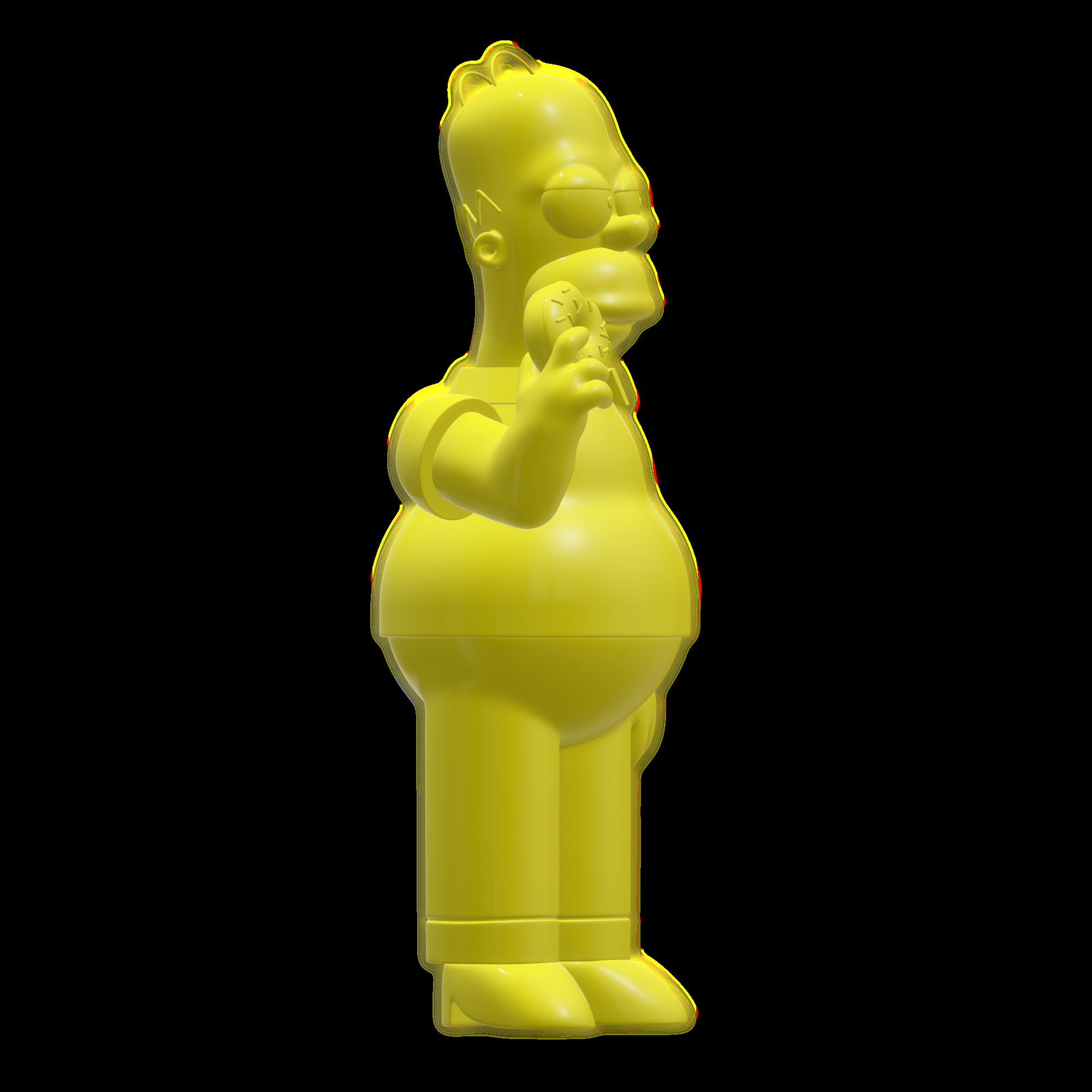Homer Simpson STL File: 3D Printing Model (digital Download) - Etsy