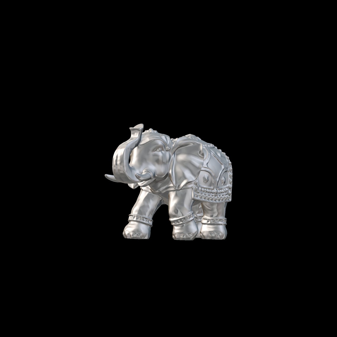 Elephant STL Printable File for 3D Printers Stl Decoration With 3D ...
