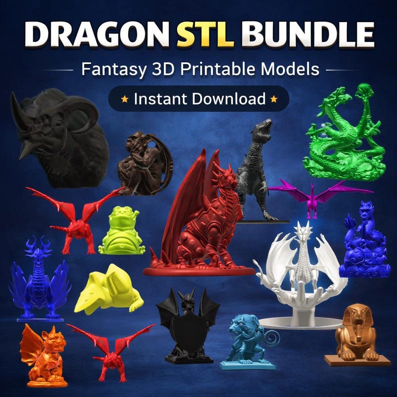 300 Animal STL Files – Safari, Zoo & Jungle 3D Print Models (digital ...