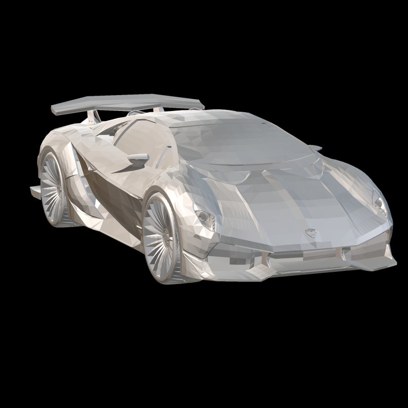 24 Hypercar STL Files: 3D Models for Resin Printing (digital Download ...