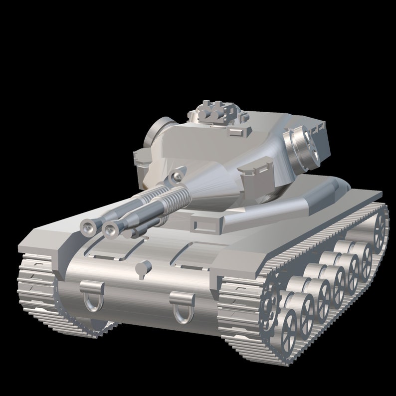 25 Tank STL Files Bundle: High Detail Military Vehicle Models (digital ...