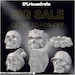 25 Different Skull Bundle Stl File High Detailed Skull for 3D Printing ...