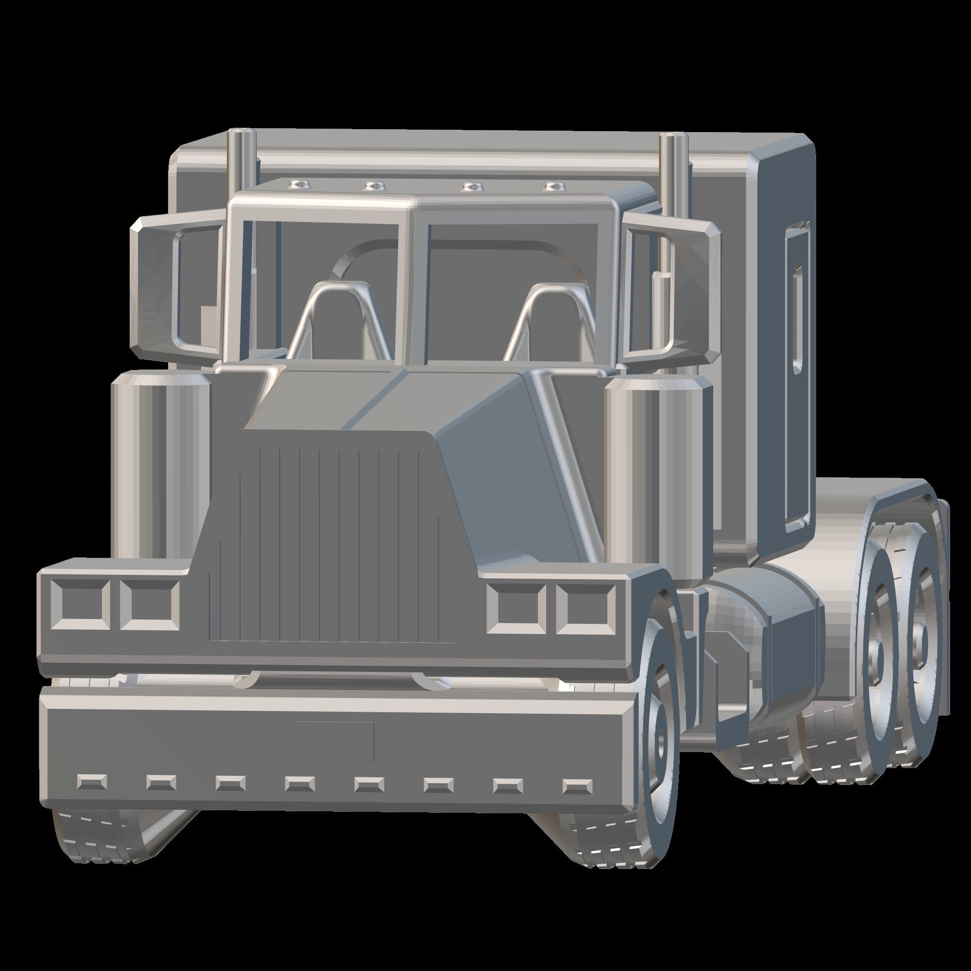 Peterbilt 359 Truck Bundle Stl for Printing Peterbilt Truck High ...