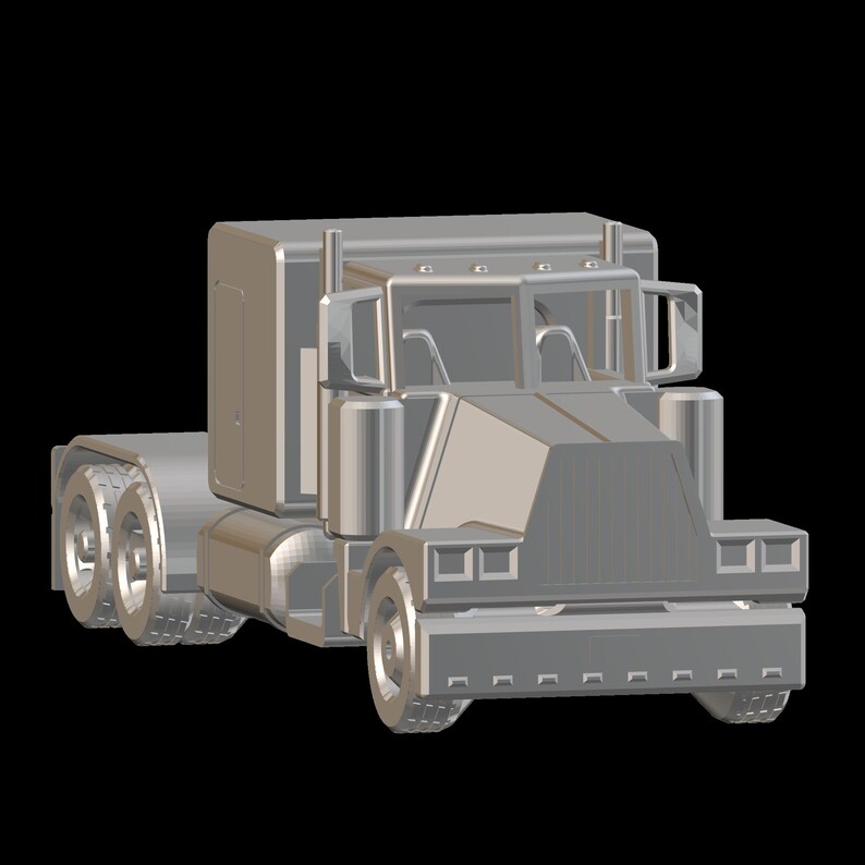 Peterbilt 359 Truck Bundle Stl for Printing Peterbilt Truck High ...