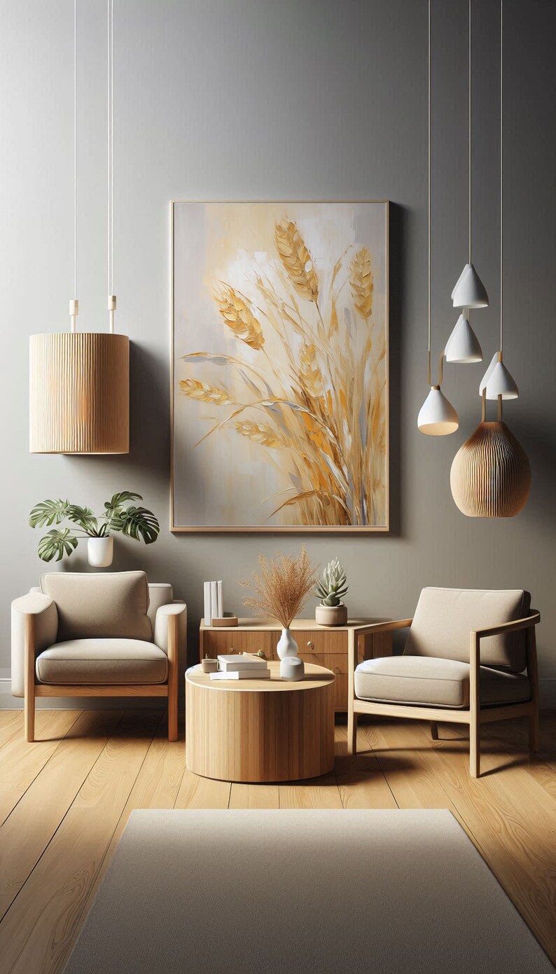 Wheat Wall Art, Wheat Field Print, Wheat Poster, Printable Wheat ...