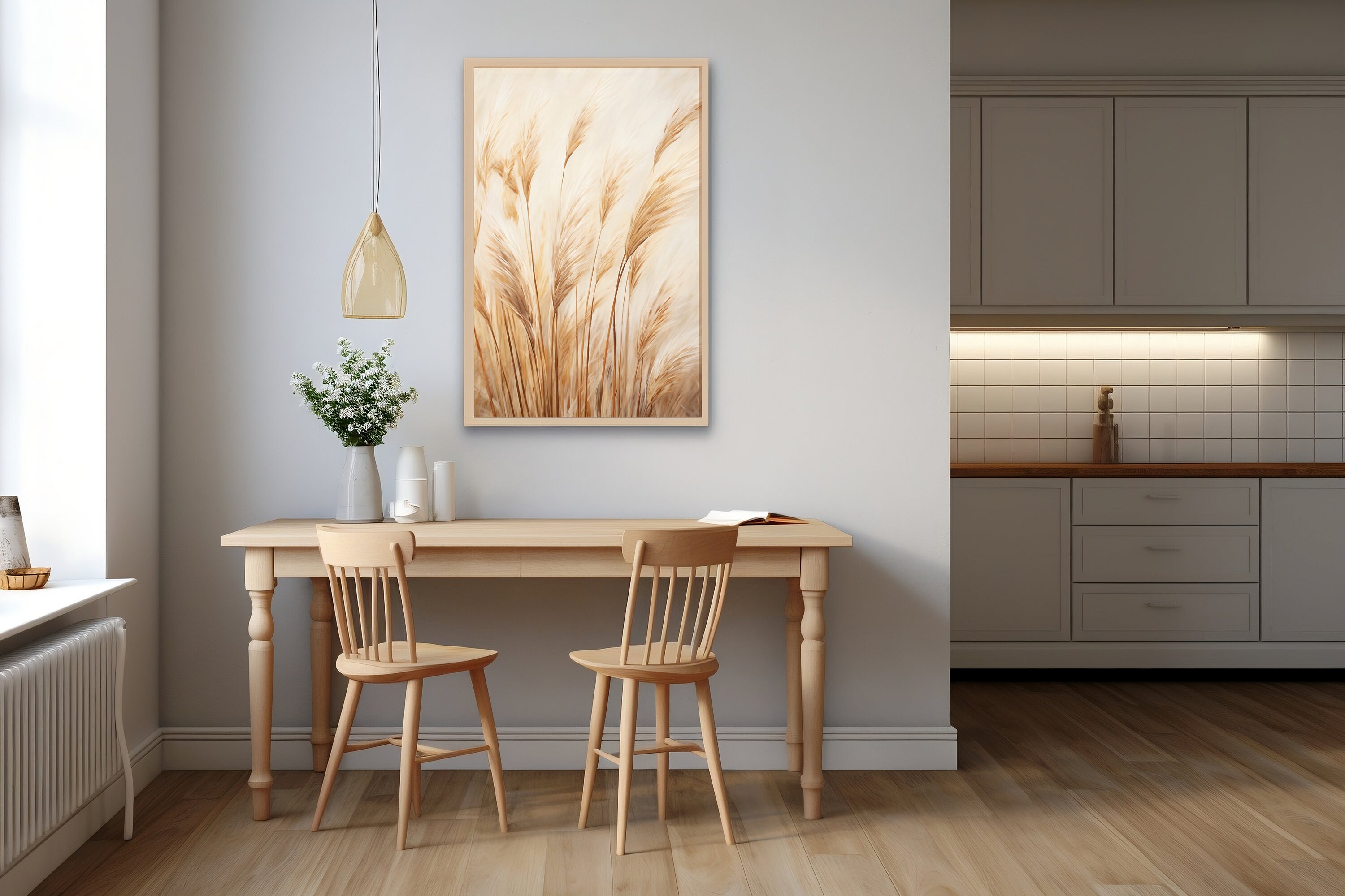 Wheat Wall Art, Wheat Field Print, Wheat Poster, Printable Wheat ...