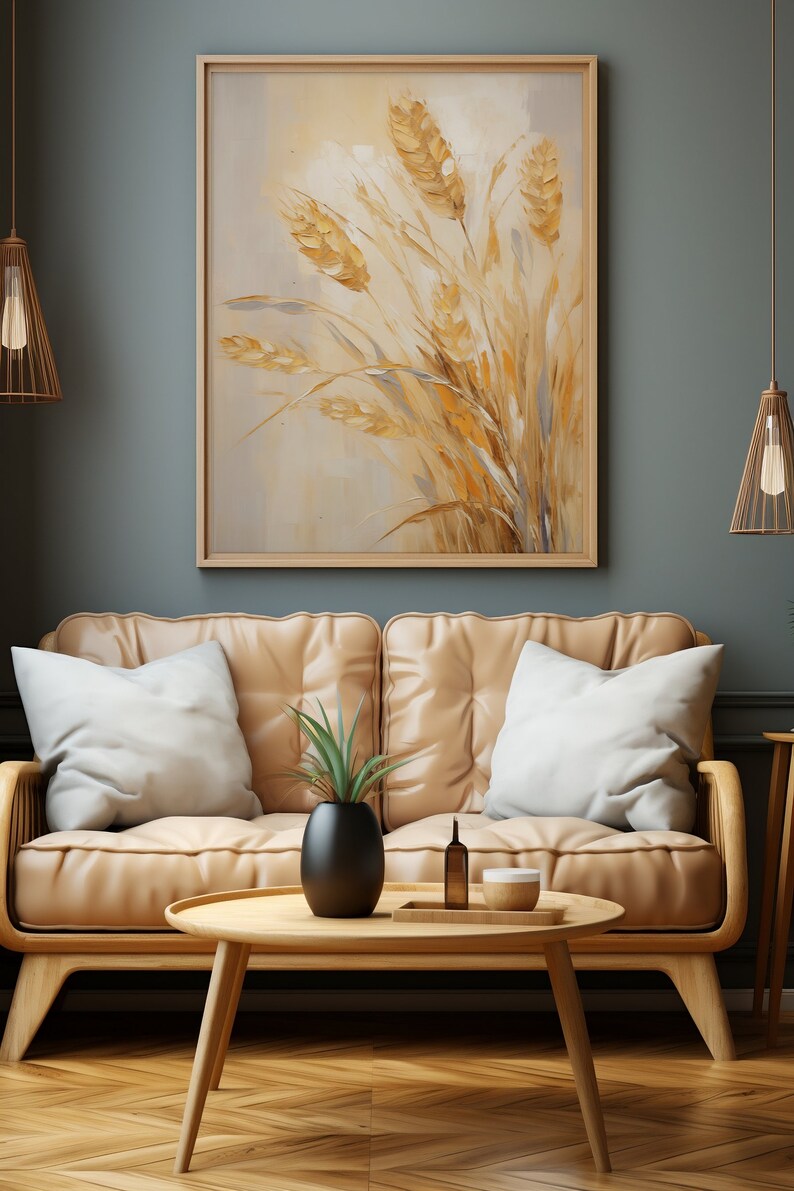 Wheat Wall Art, Wheat Field Print, Wheat Poster, Printable Wheat ...