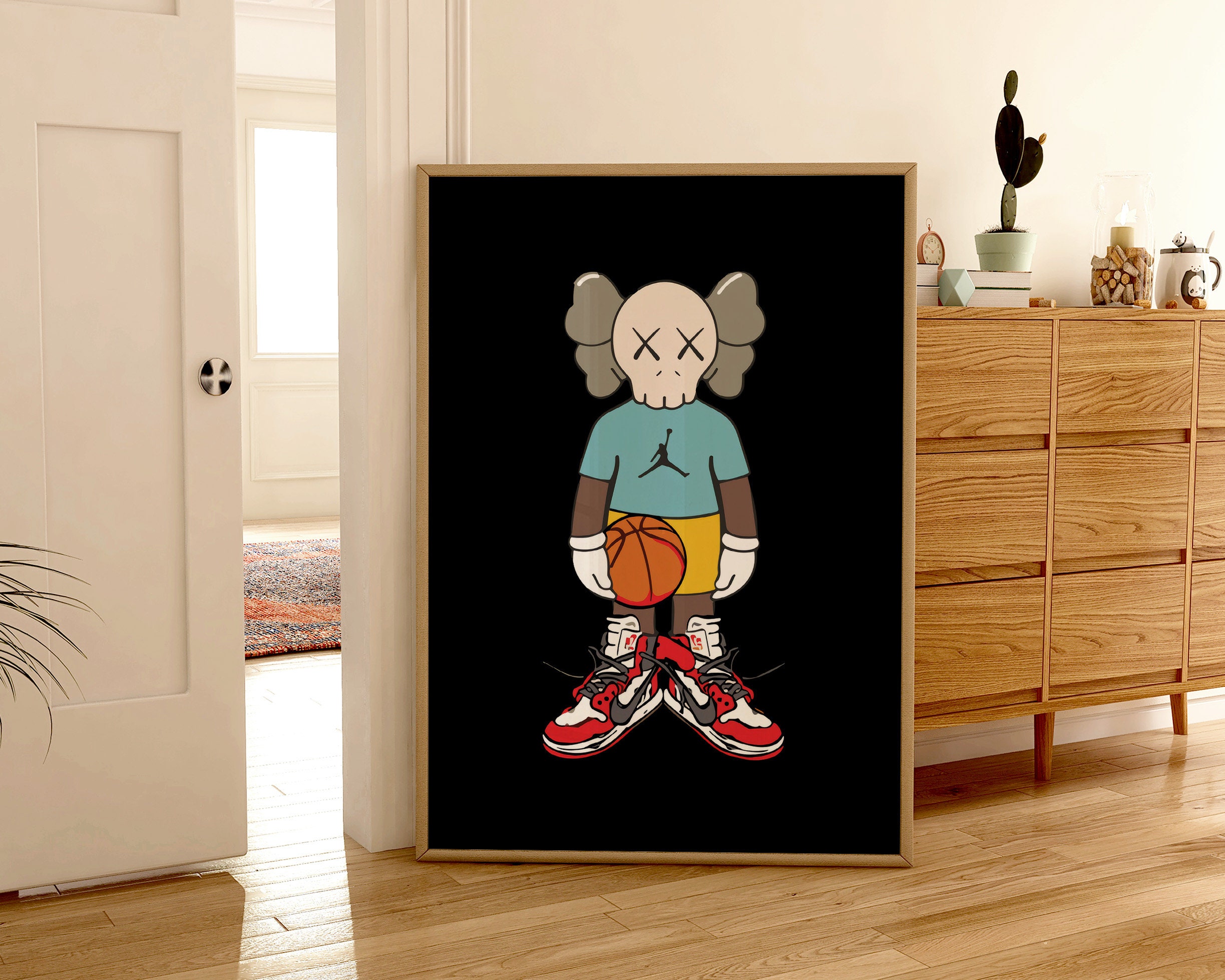 KAWS Poster Set of 3, Printables Minimalist Hypebeast Kaws Figure ...