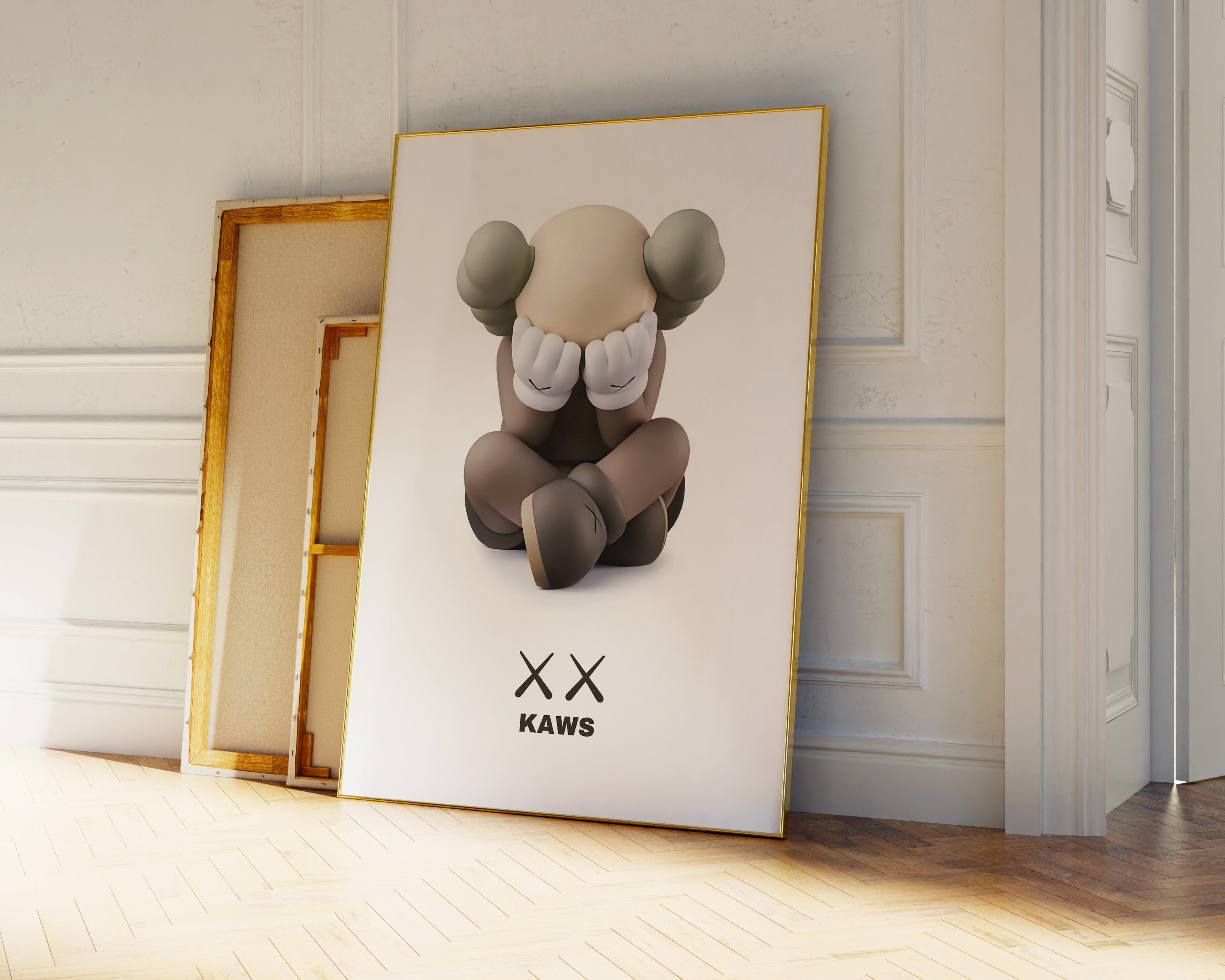 KAWS Poster Set of 3, Printables Minimalist Hypebeast Kaws Figure ...