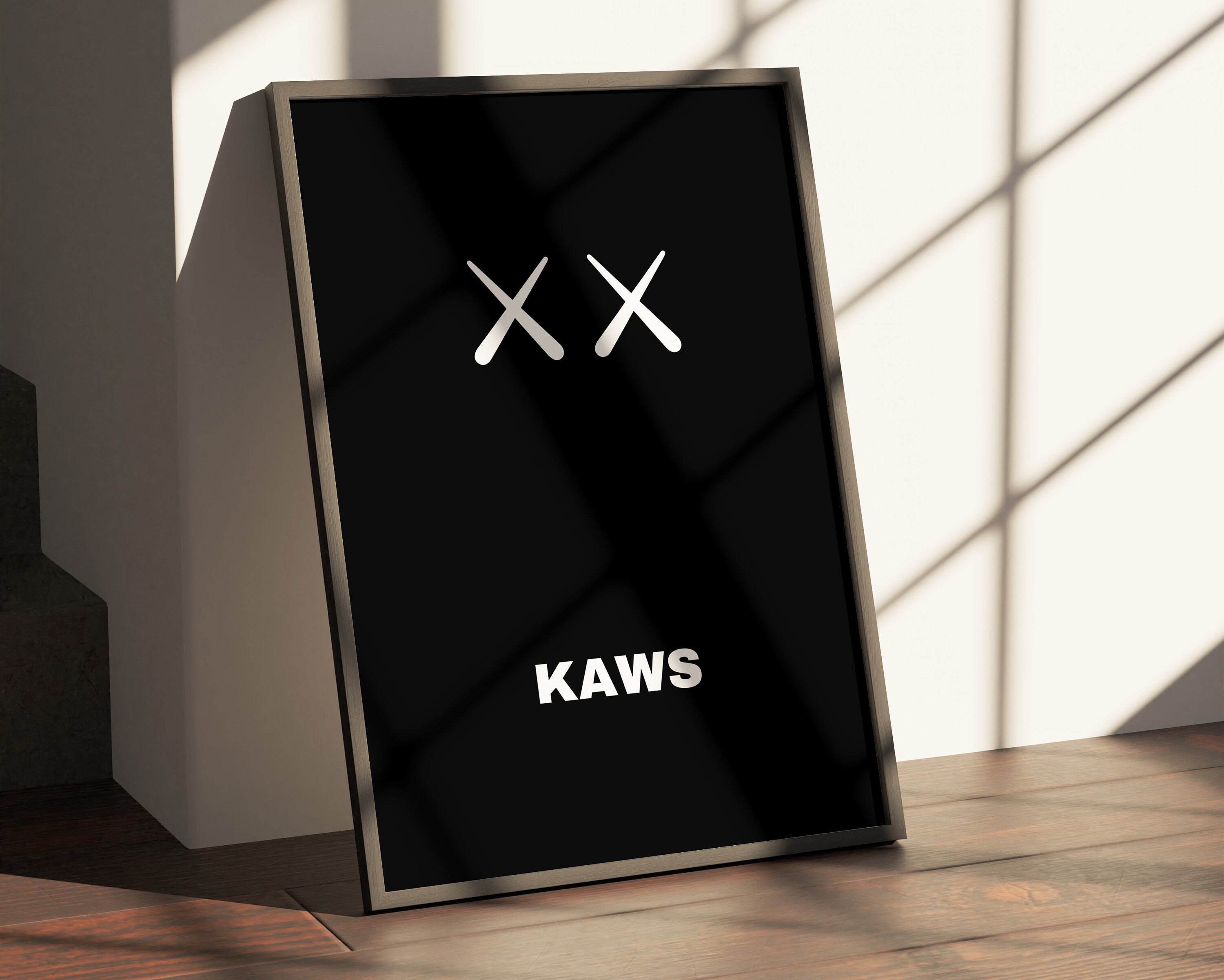 KAWS Poster Set of 3, Printables Minimalist Hypebeast Kaws Figure ...