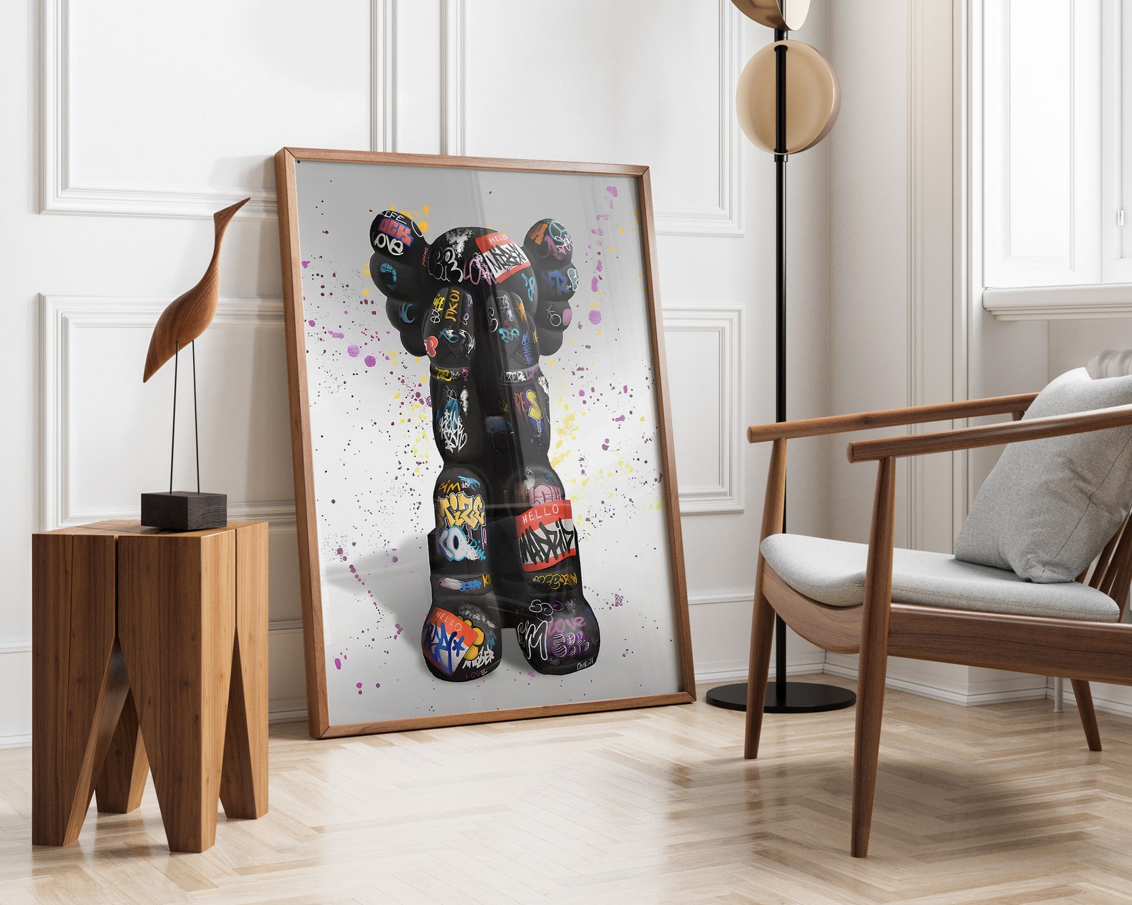 KAWS Poster Set of 3, Printables Minimalist Hypebeast Kaws Figure ...