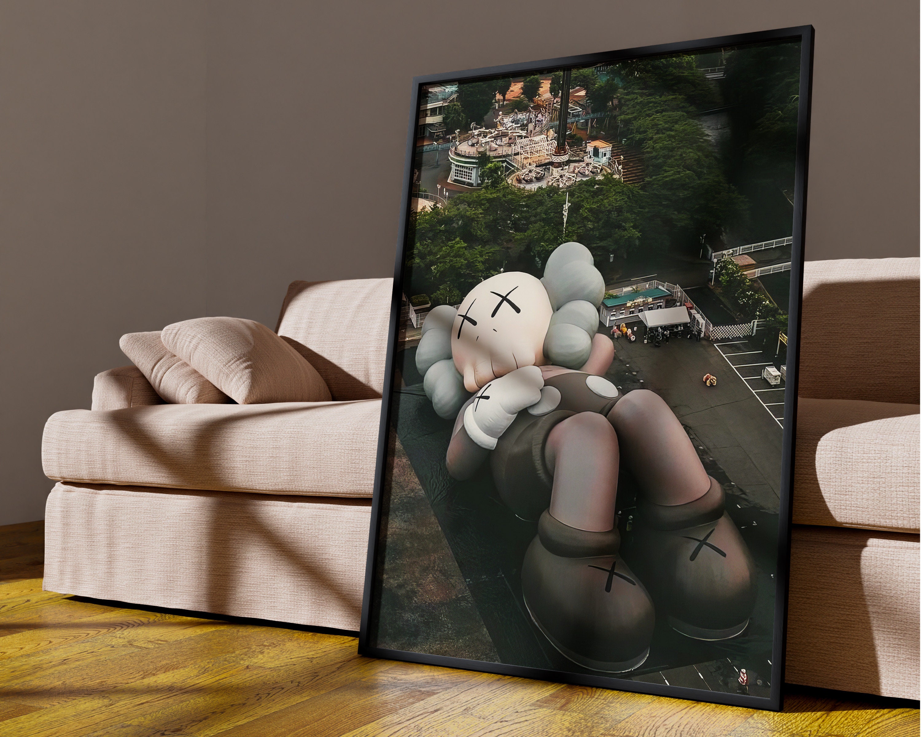 KAWS Poster Set of 3, Printables Minimalist Hypebeast Kaws Figure ...