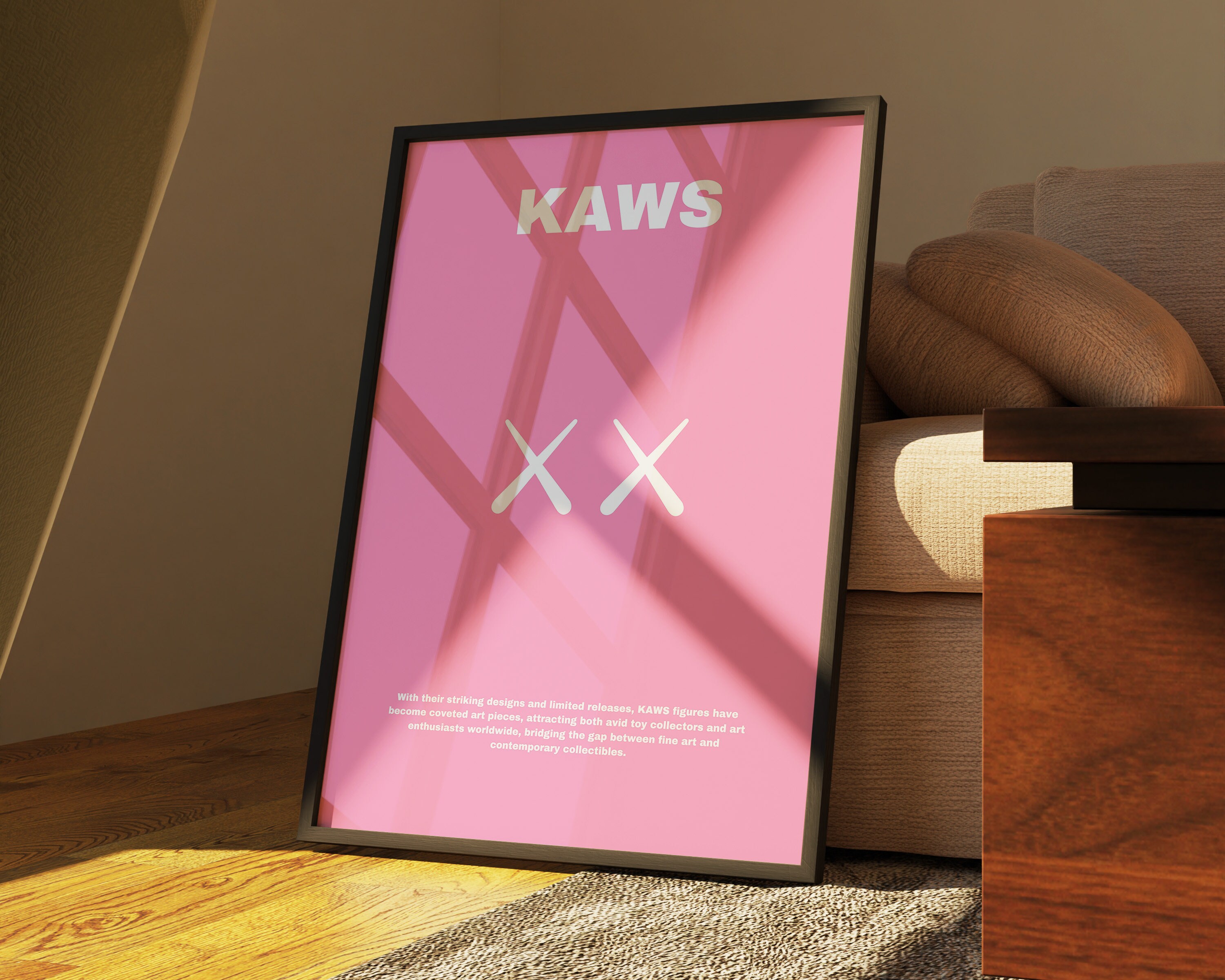 KAWS Poster Set of 3, Printables Minimalist Hypebeast Kaws Figure ...