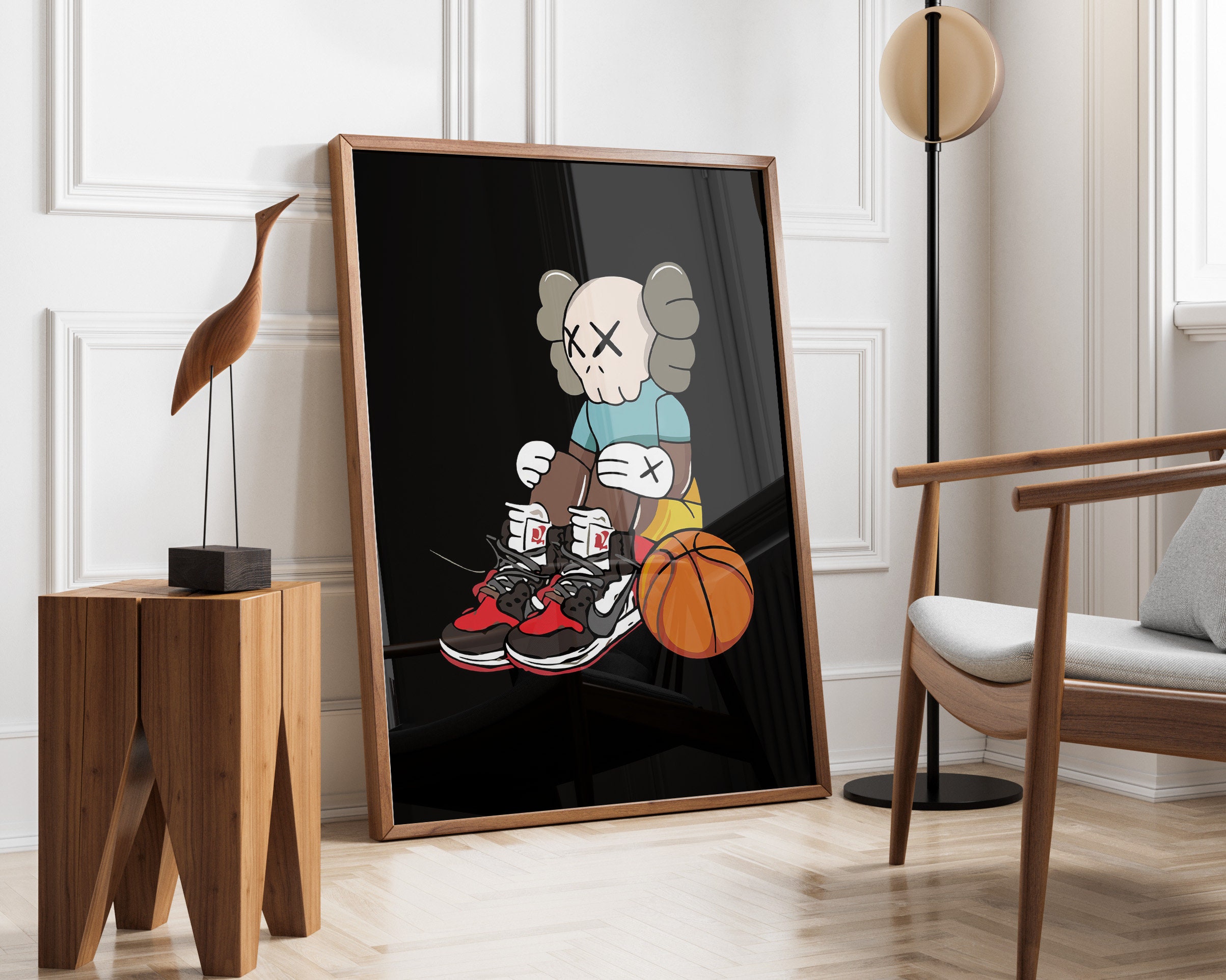 KAWS Poster Set of 3, Printables Minimalist Hypebeast Kaws Figure ...
