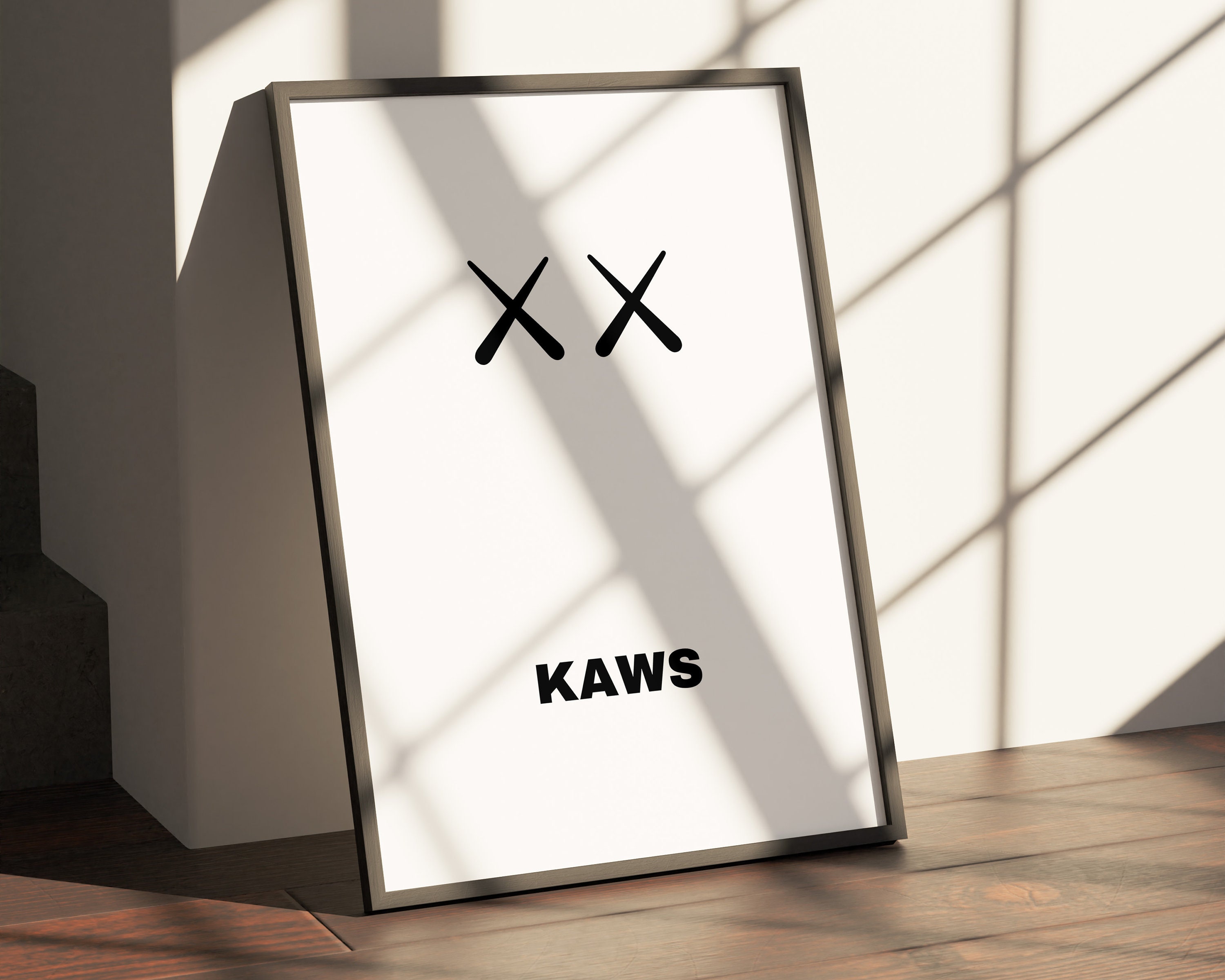 KAWS Poster Set of 3, Printables Minimalist Hypebeast Kaws Figure ...