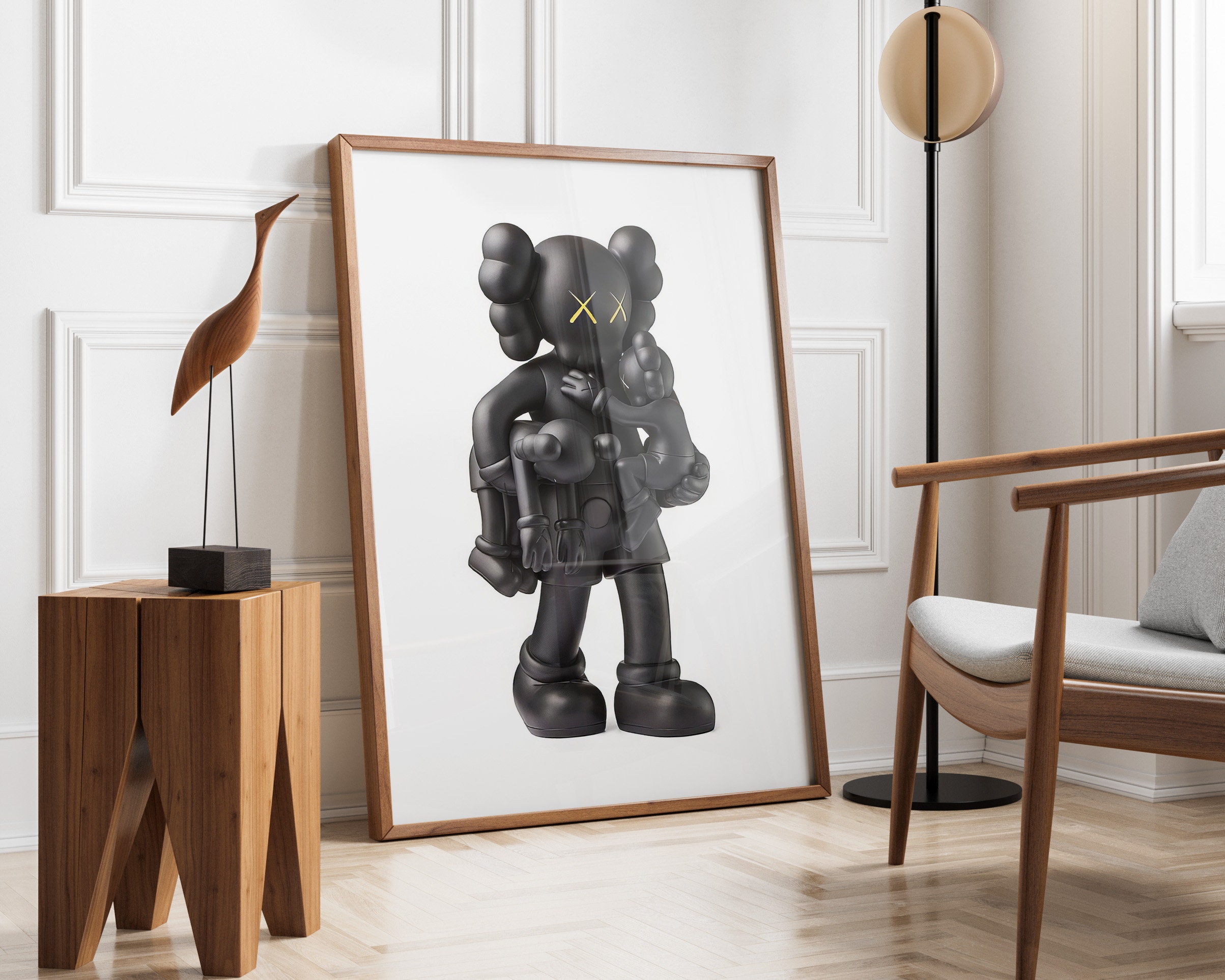 KAWS Poster Set of 3, Printables Minimalist Hypebeast Kaws Figure ...