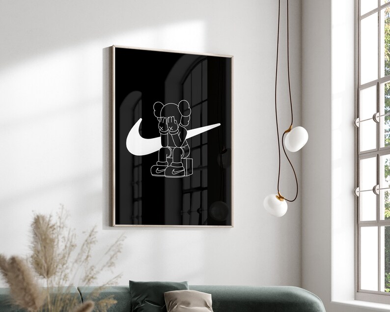 KAWS Poster Set of 3, Printables Minimalist Hypebeast Kaws Figure ...