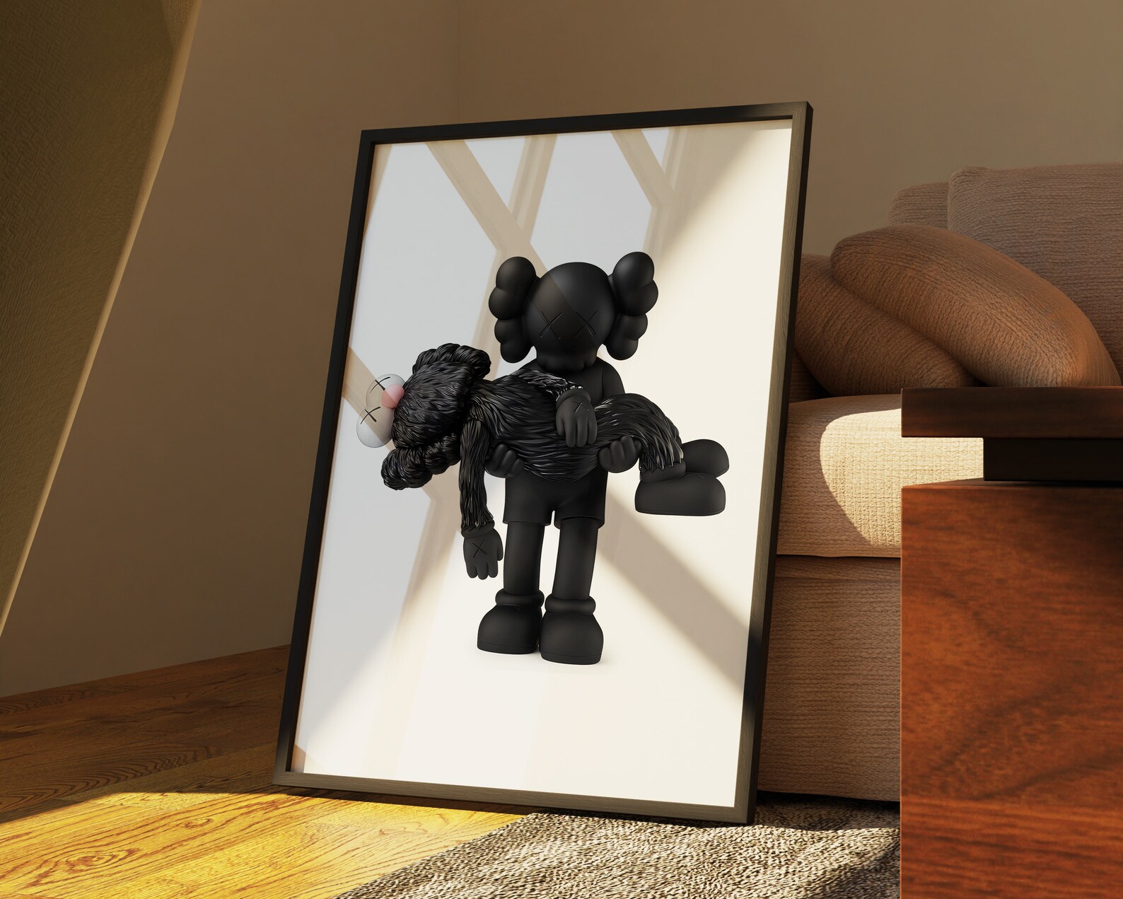 KAWS Poster Set of 3, Printables Minimalist Hypebeast Kaws Figure ...