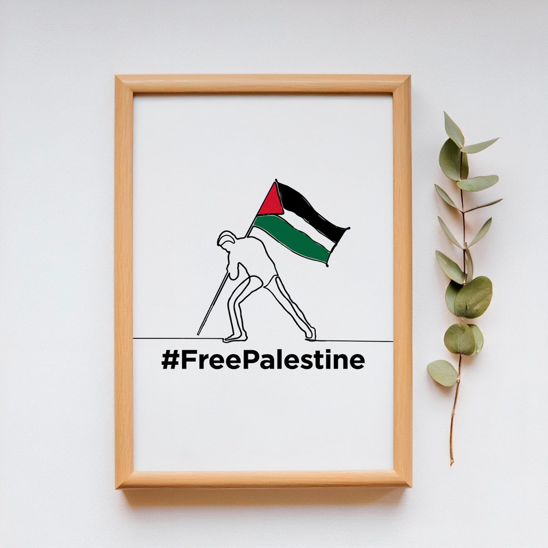 Free Palestine SVG Stand in Solidarity With a Powerful - Etsy