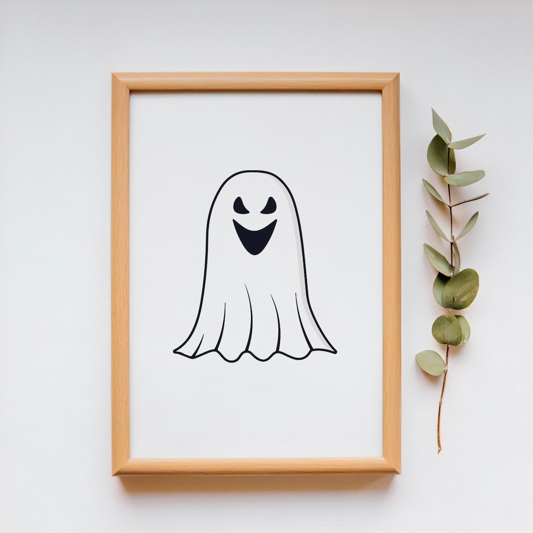 Spooky Boo SVG: Hauntingly Cute Halloween Cut File for DIY - Etsy