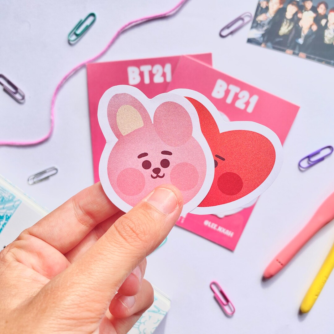 BT21 BTS Sticker Pack - Etsy